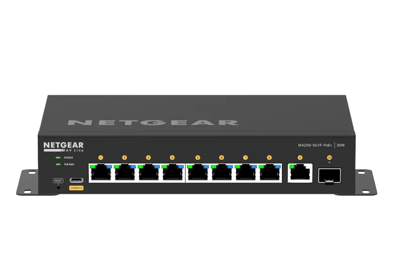M4250 Managed Switch GSM4230P - 24x1G PoE+ Ports for AV Integration ...